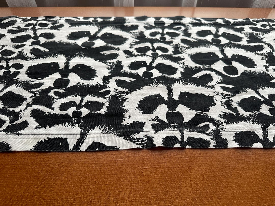 Finlayson Table Runner Animal Print Finnish Textile Finlayson Fabric ...
