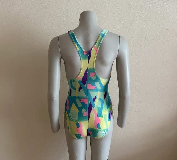 Neon Swimsuit One Piece Swimsuit Neon Colour Bodysuit… - Gem