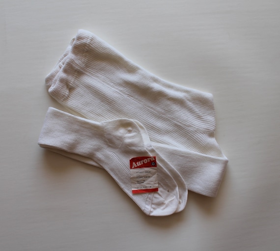 Soviet Cotton Pantyhose Made in USSR Socks Vintage Ti… - Gem