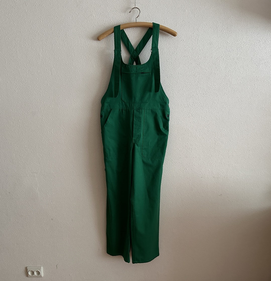Work Overall Green Work Overalls Boys Jumpsuit Workwear Bib Overall ...