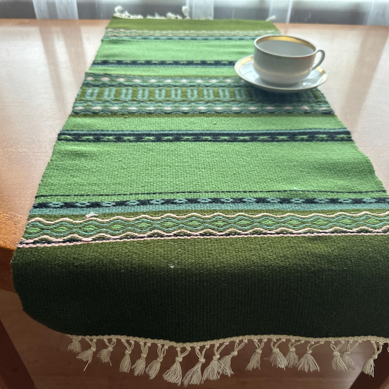 Swedish Table Runner - Etsy
