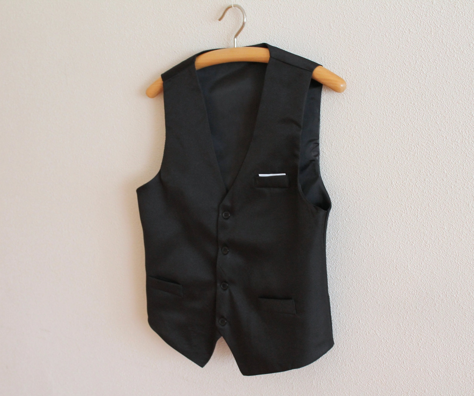 Mens Vest Black Vest Black Boys Vest Gentlemen's Formal | Etsy