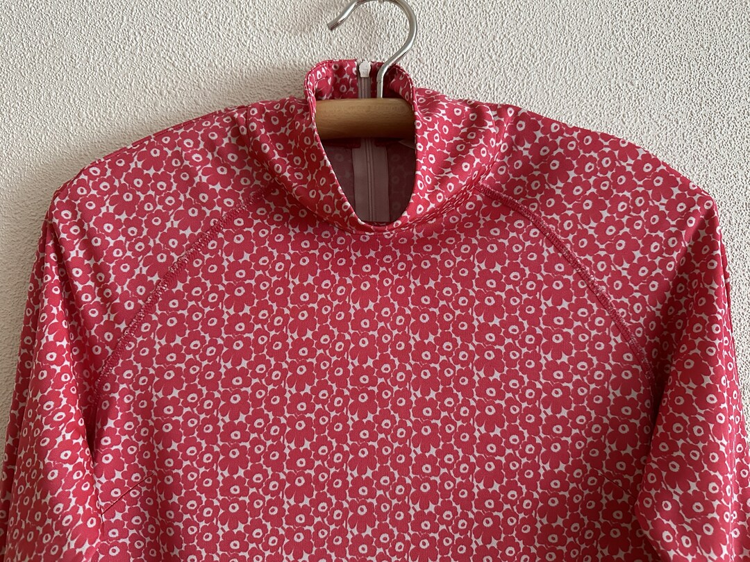 MARIMEKKO Unikko Turtleneck Poppies Print Marimekko Shirt Long Sleeve ...