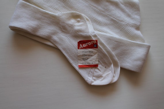 Soviet Cotton Pantyhose Made in USSR Socks Vintage Ti… - Gem