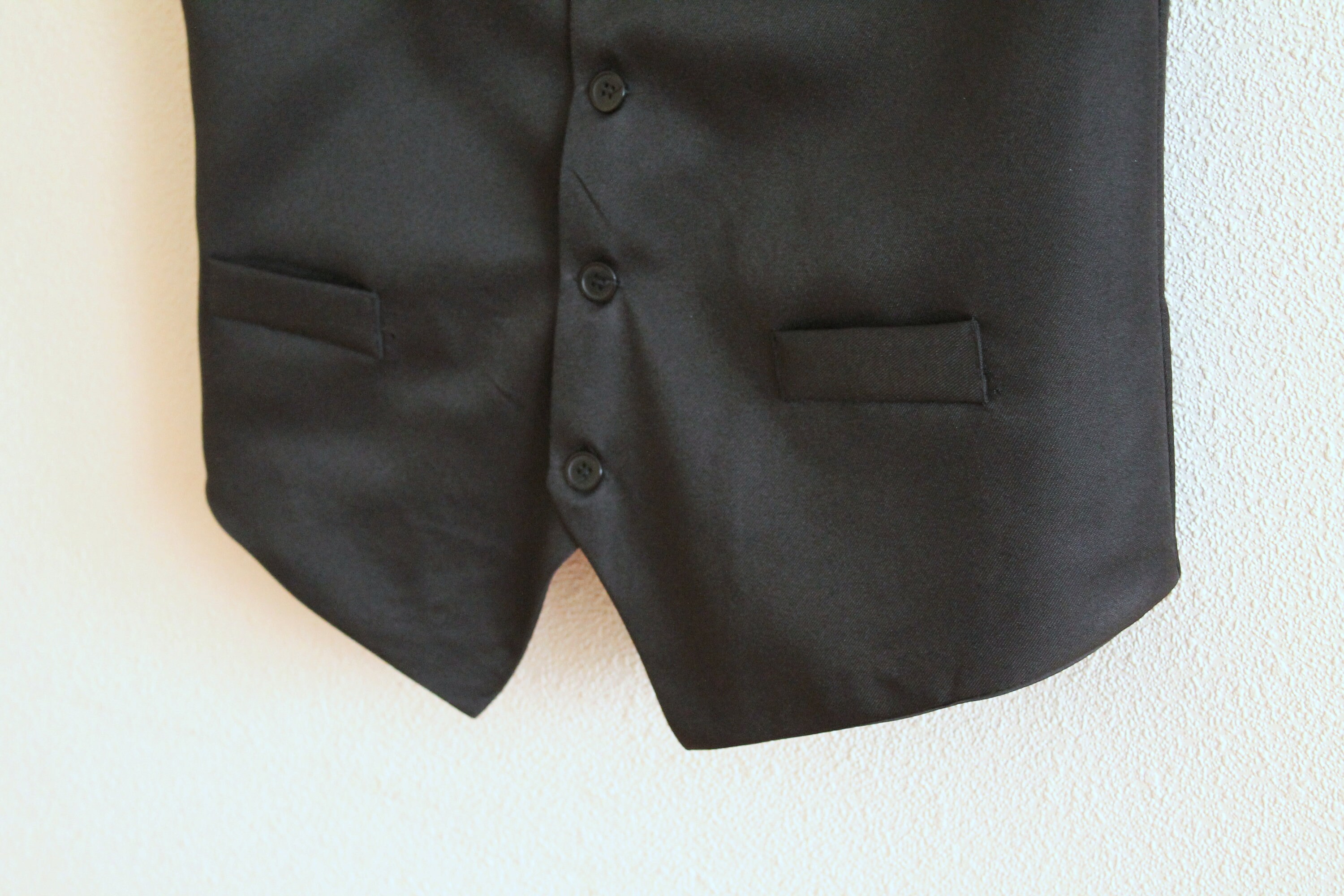 Mens Vest Black Vest Black Boys Vest Gentlemen's Formal | Etsy