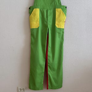 Masquerade Overall Vintage Overalls Colorful Jumpsuit Clown Costume ...