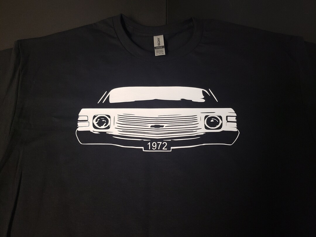 1971/1972 Chevy Chevelle Mens Long Sleeve Tshirt 7 COLORS to Choose ...