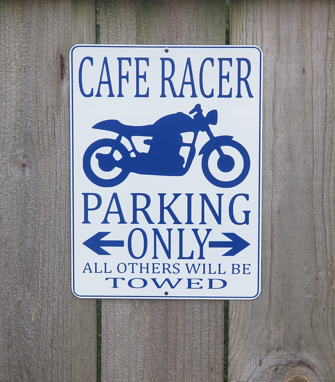 Cafe Racer Parking Only Sign - Etsy
