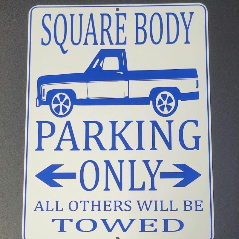 Chevy Square Body Signs - Etsy