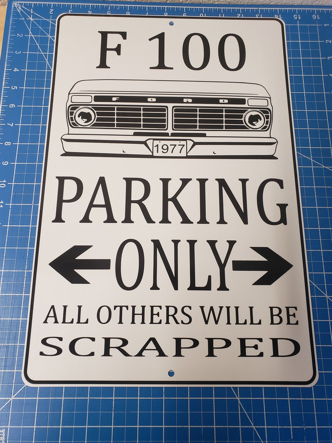 1973-1977 FORD F100 F250 PARKING ONLY Sign - Etsy