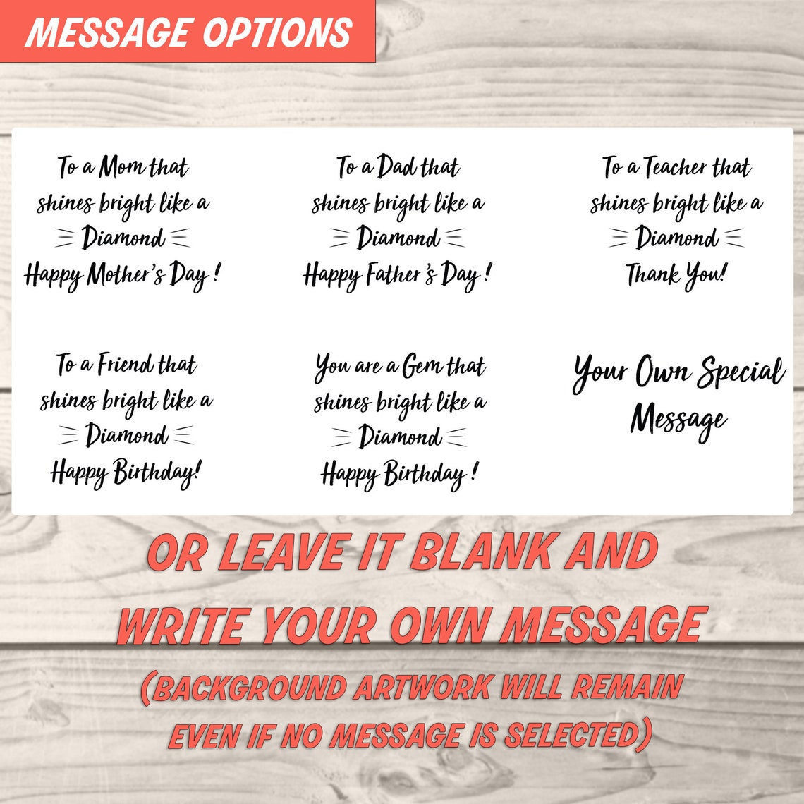 Diamond Shape Greeting Card Gemstone Greeting Card Diamond - Etsy