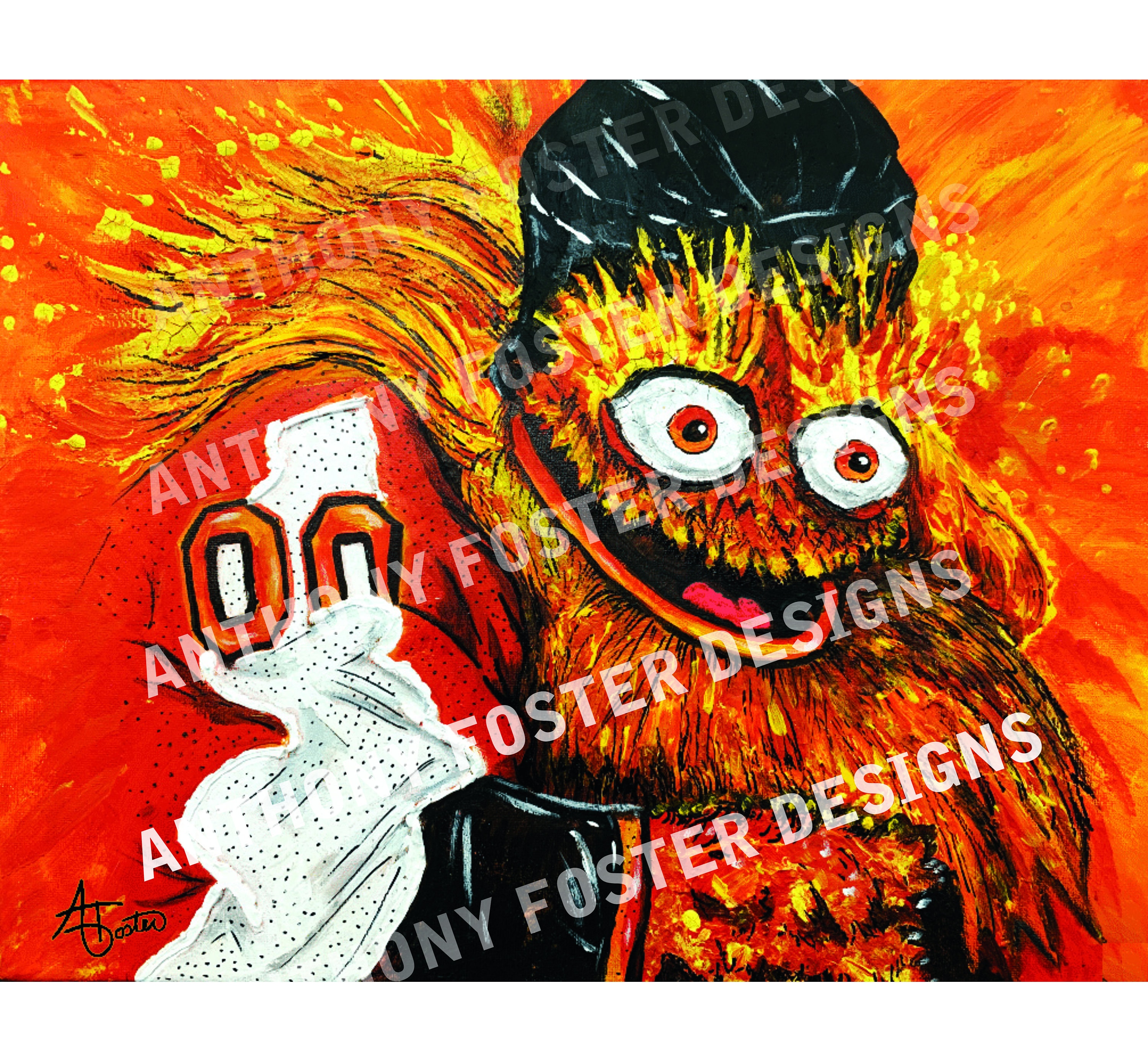 Philadelphia Sports Art - GRITTY Custom Print - Etsy