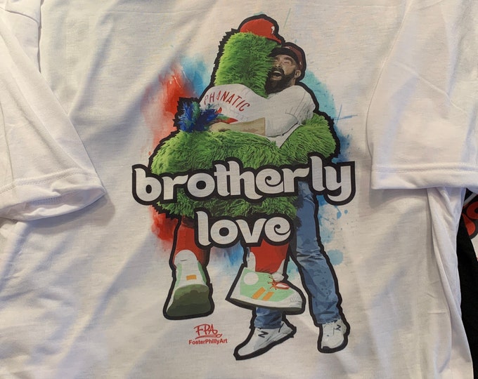 BROTHERLY LOVE - Custom T-shirt Design - Etsy