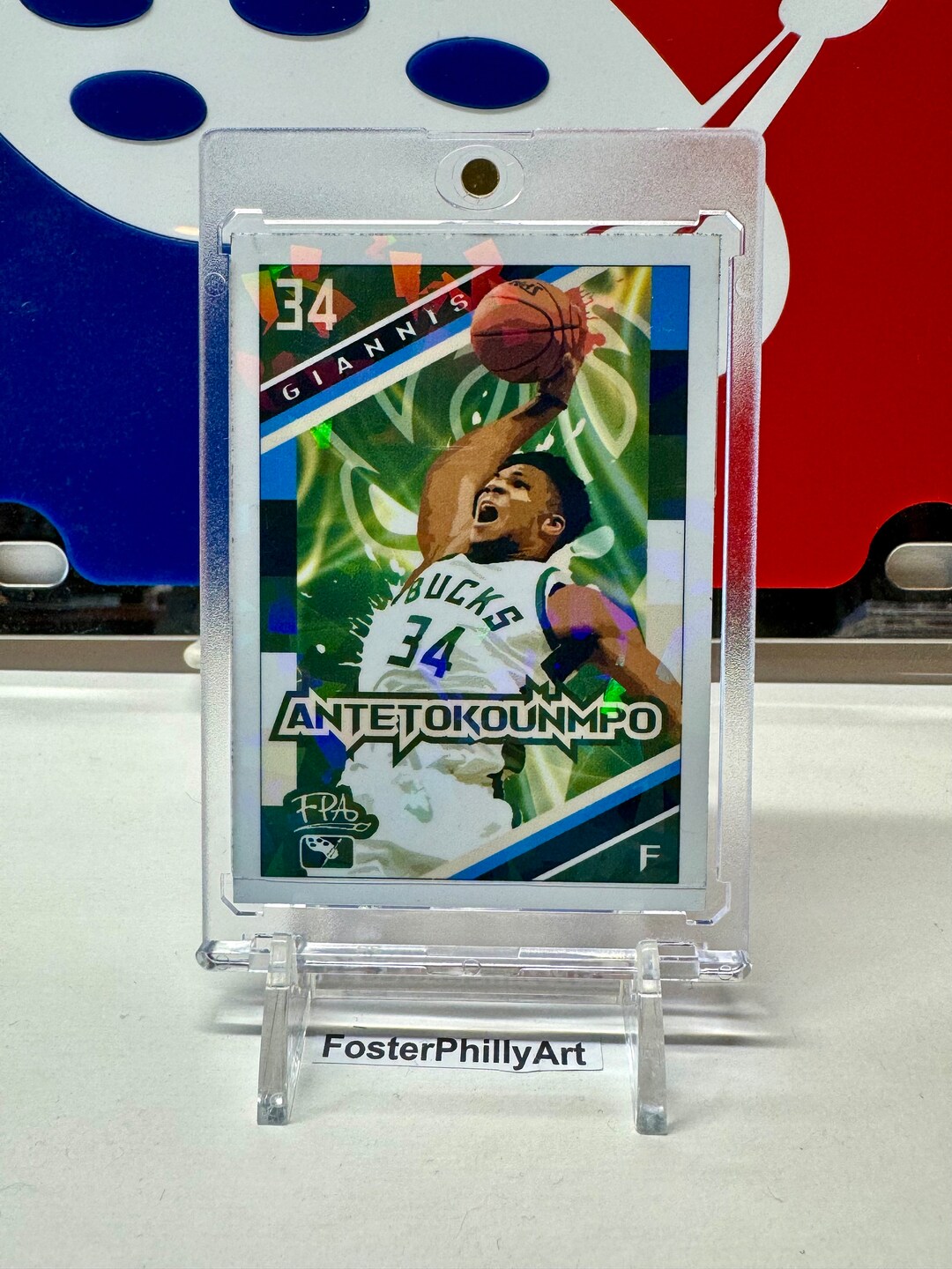 Custom Metal Card - the Greek Freak - Etsy