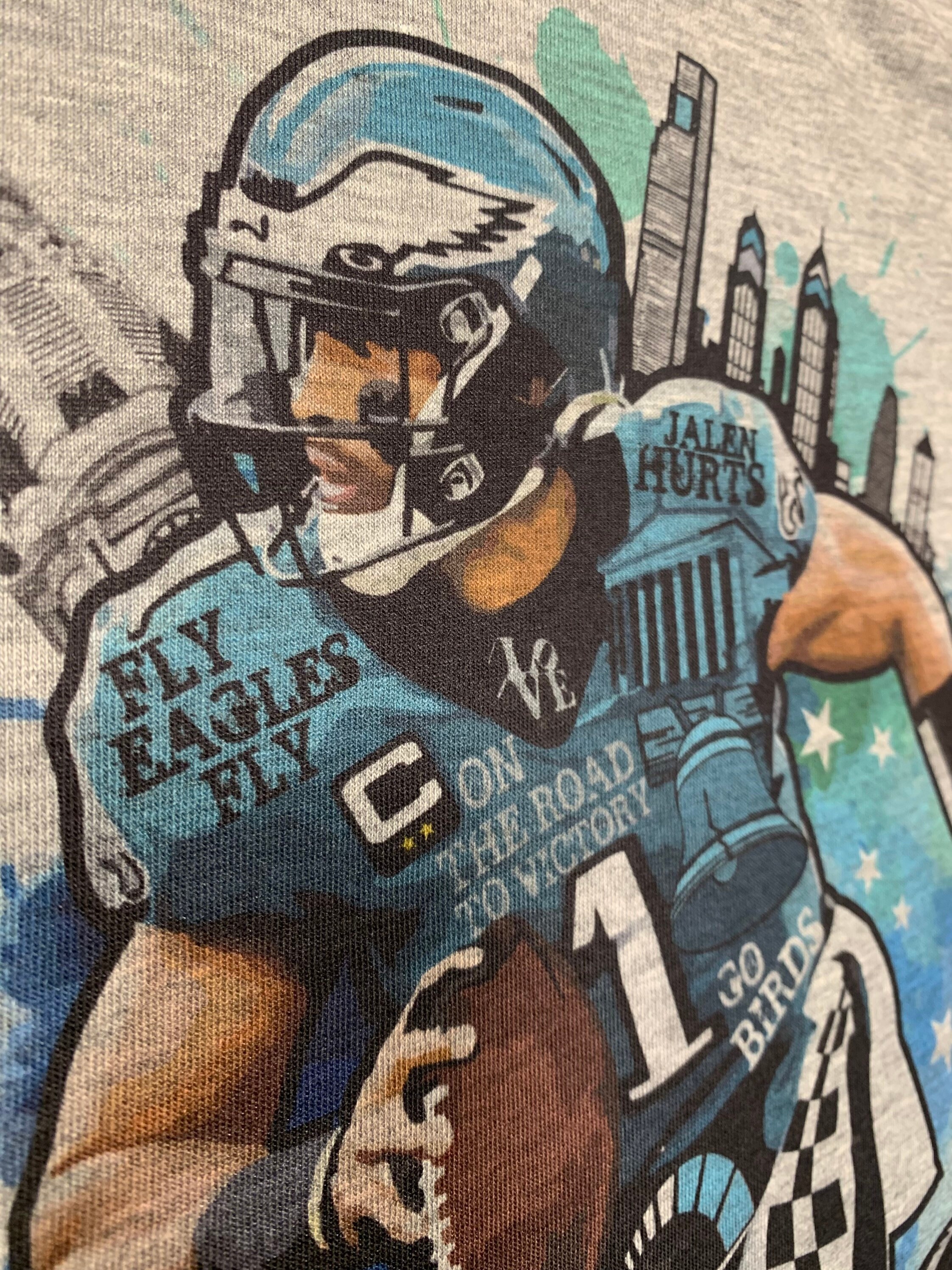 Jalen Hurts Custom T-shirt Design - Etsy