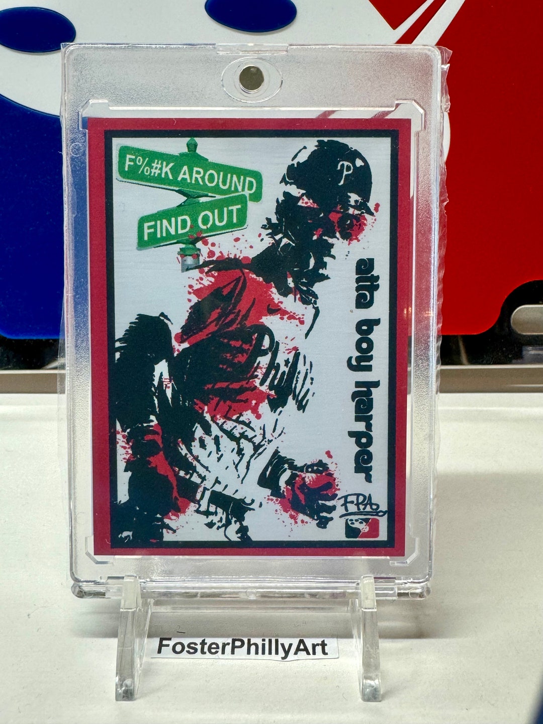 Custom Metal Card - Atta Boy Harper - Etsy