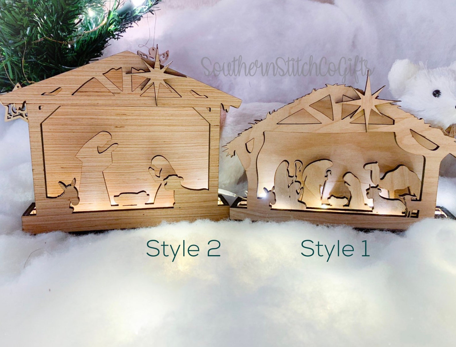 Laser Cut Nativity Scene - Etsy