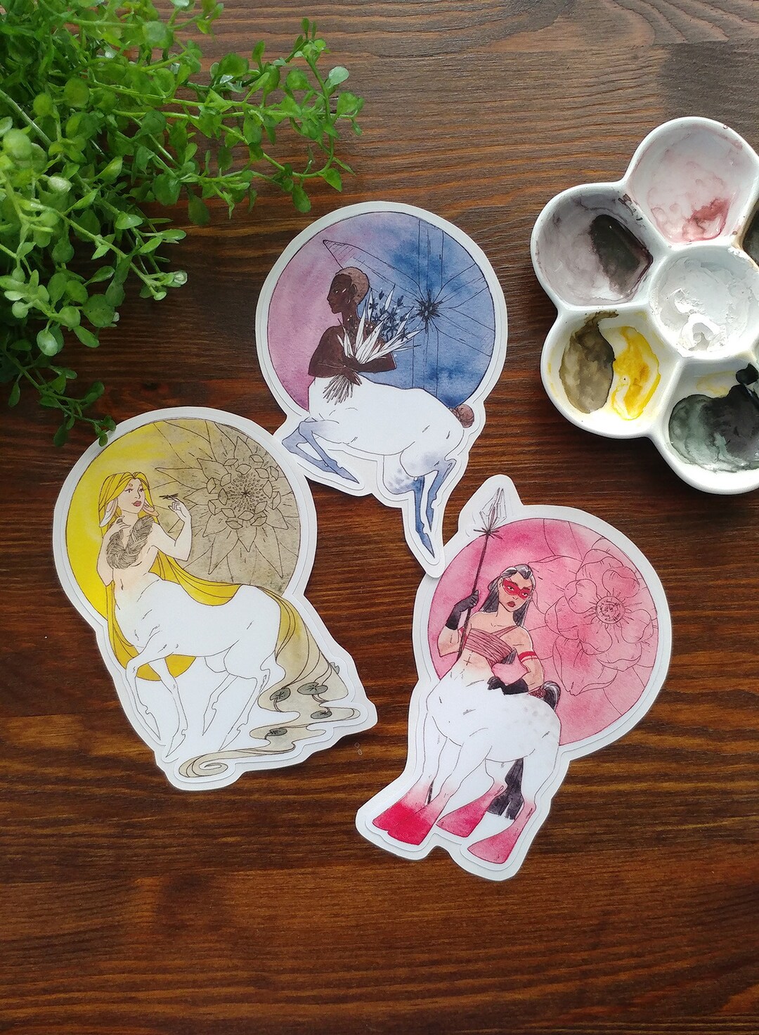 Centaur Vinyl Stickers Large 5x3 Weatherproof - Etsy