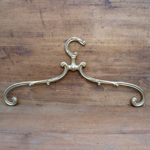 Wedding Dress Hanger, Brass Wedding Dress Hanger, Brass Clothes Hanger ...