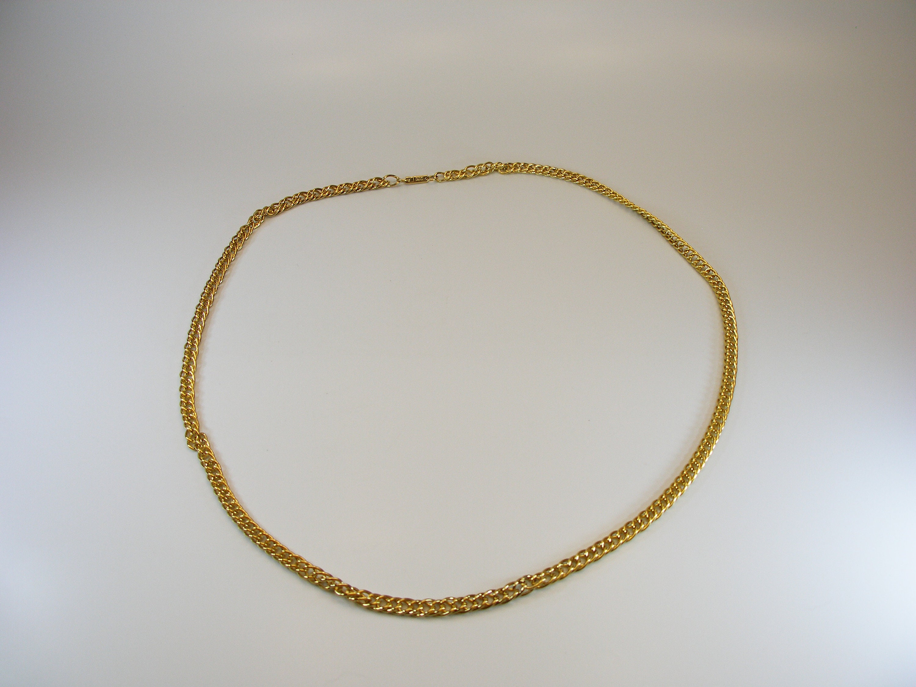 Vintage Gold Tone Chain Patent Number 3427681 Miriam Haskell Vintage Gold Tone Chain Patent Number 3427681 Miriam Haskell