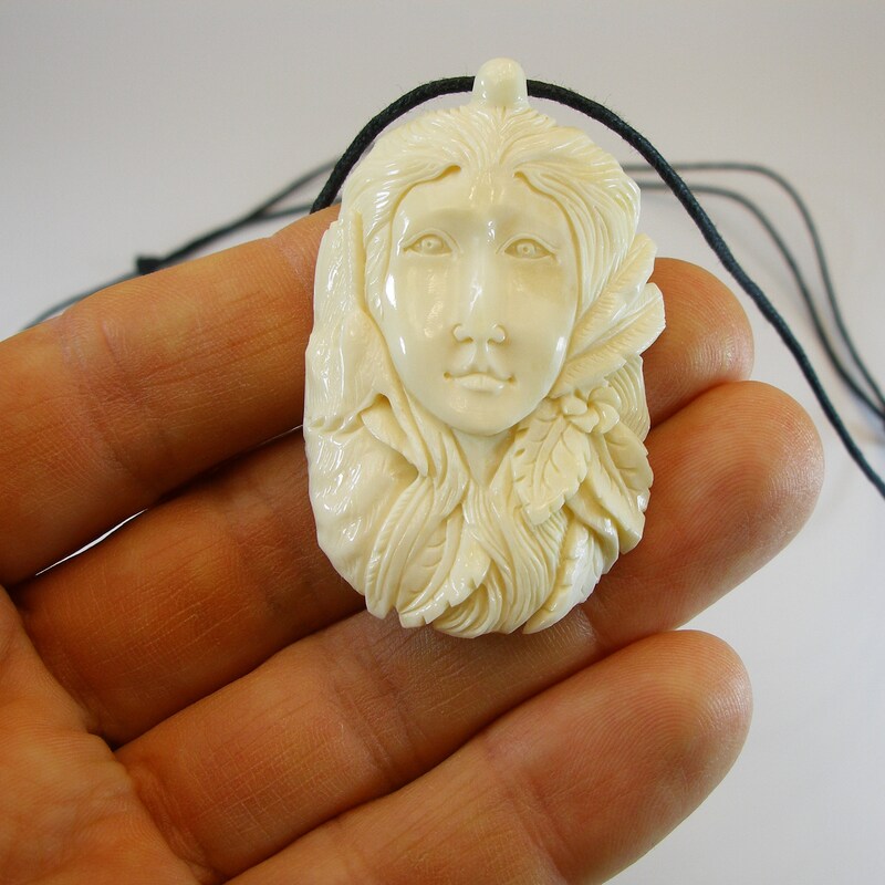 Hand Carved Bone - Etsy