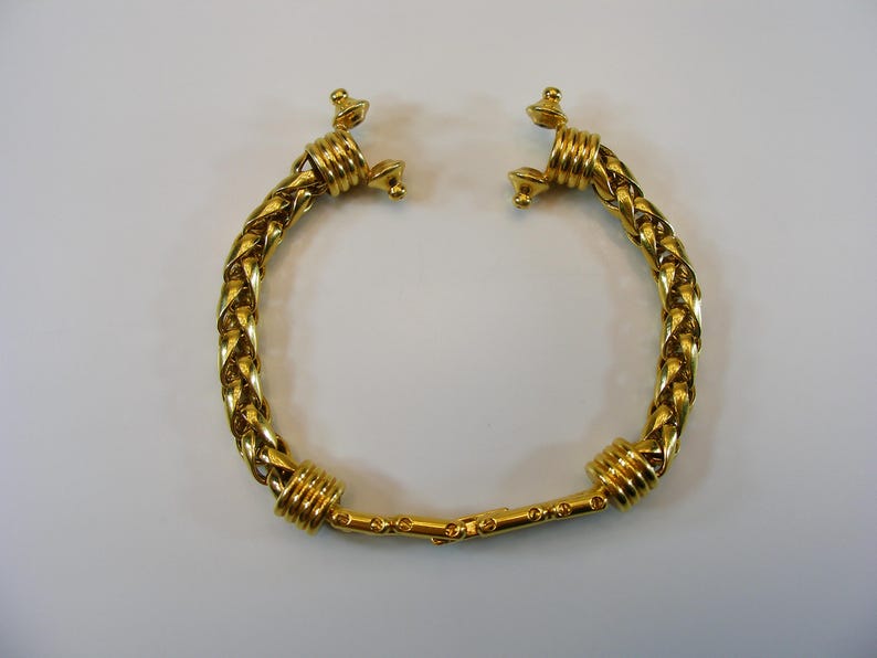 Gold Plated, Watchband Art Deco Estate Jewelry, Vintage Watch Band ...