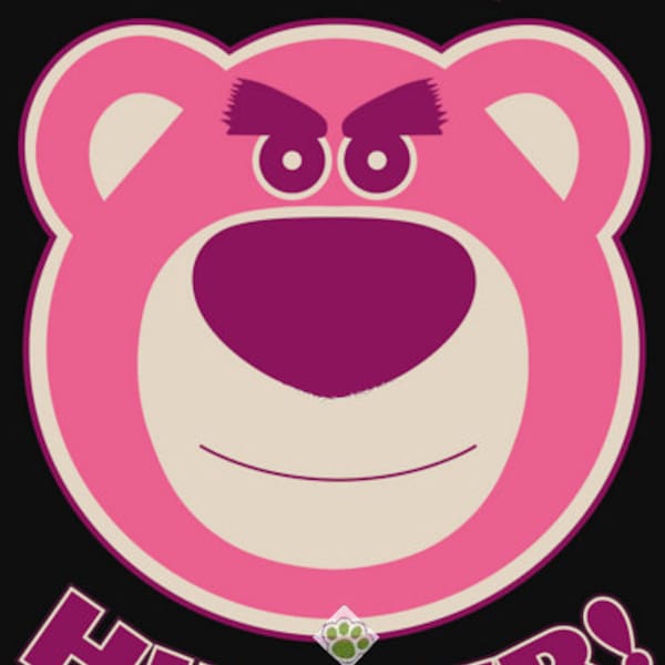 Lotso Bear Svg - Etsy Canada
