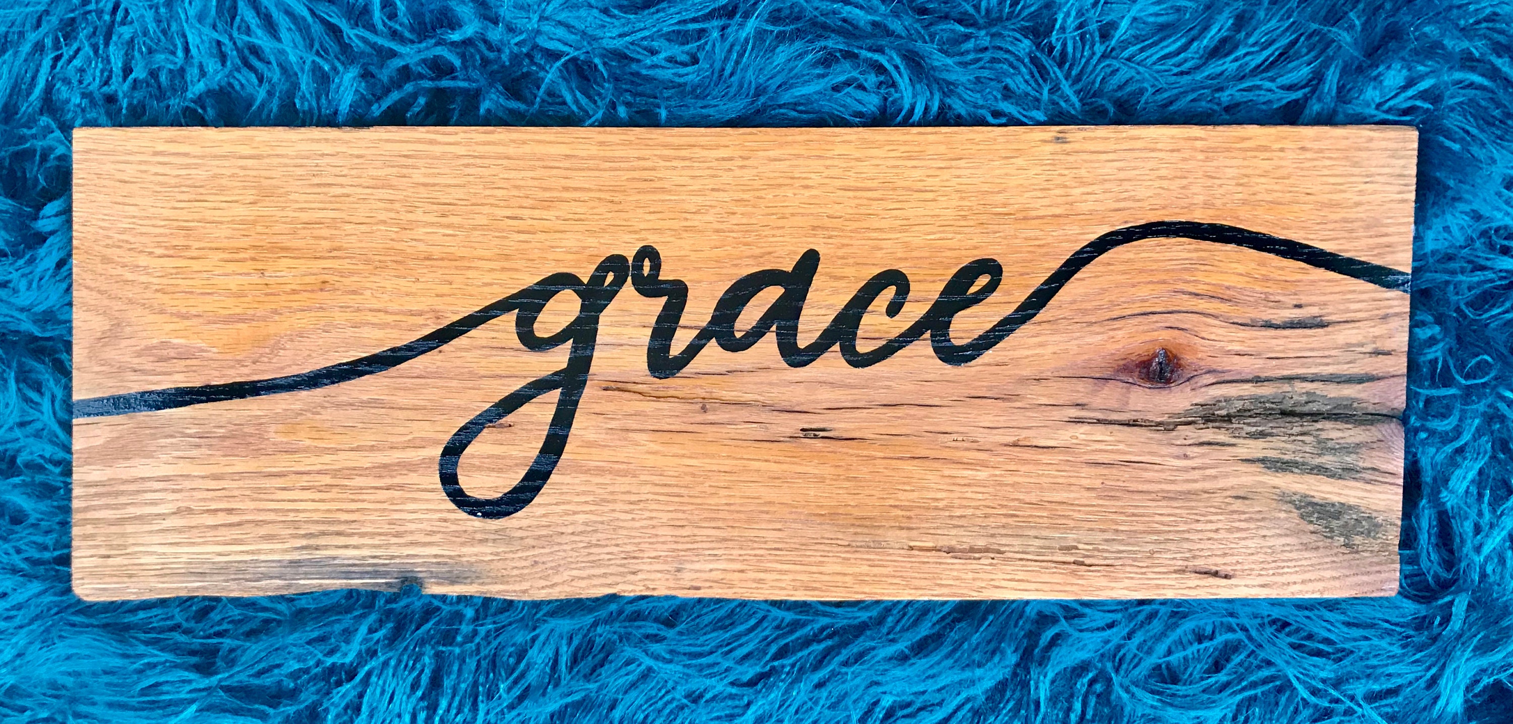 Wall D cor Hand Painted Grace Barn Wood Wall Art Home Living Etna pe Wall D cor Hand Painted Grace Barn Wood Wall Art Home Living Etna pe