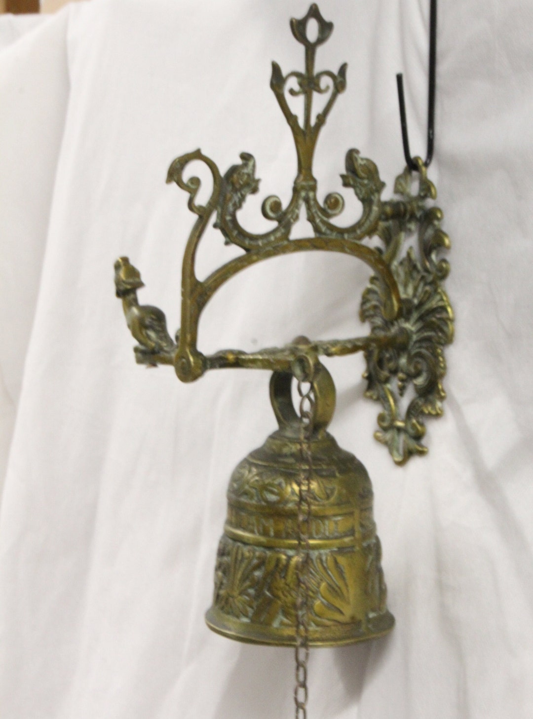 Gold Door Bell Bronze Doorbell Solid Bronze Outdoor Bell Indoor Bell ...