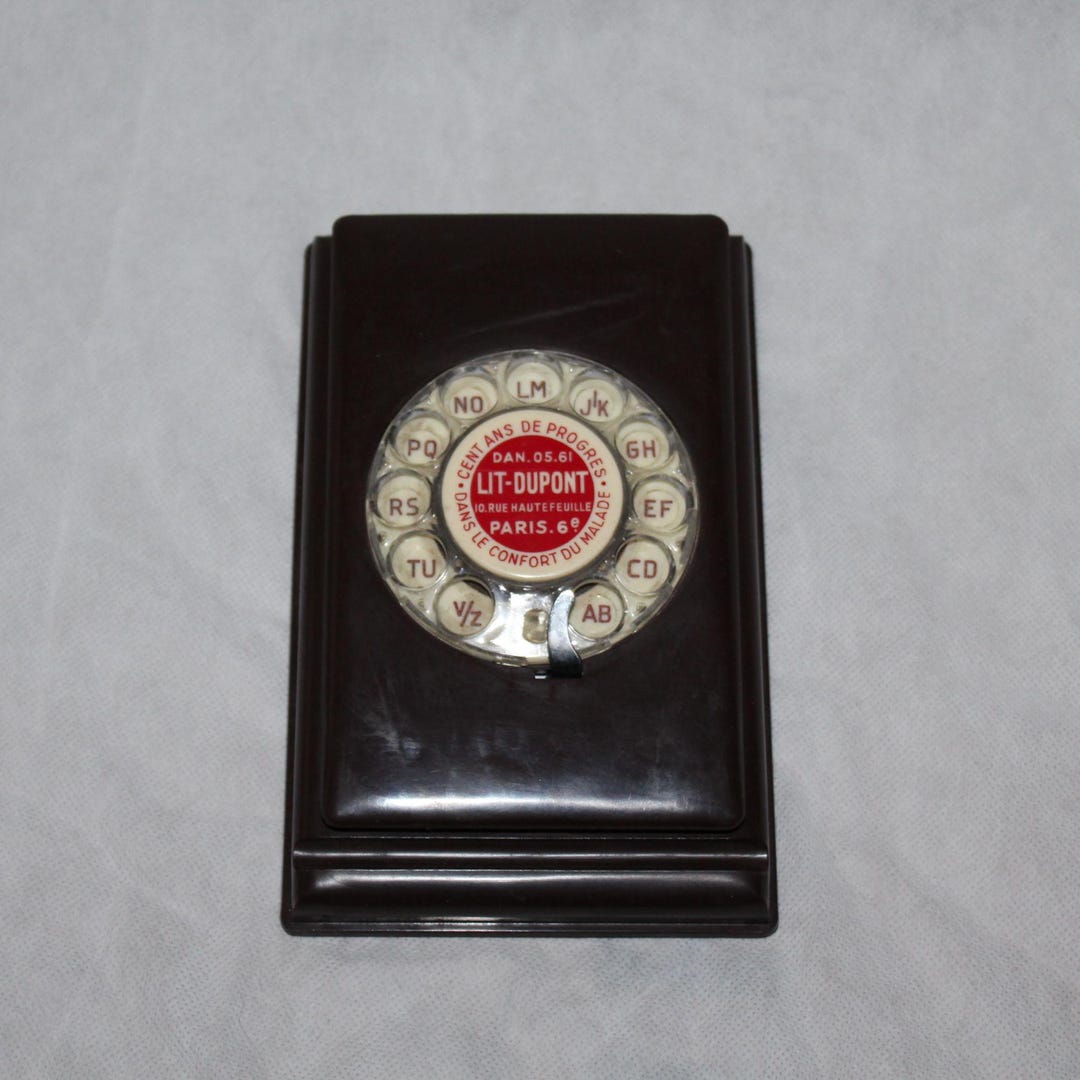 Retro Telephone Directory Index Rotary Telephone Dial Phone Phonebook ...