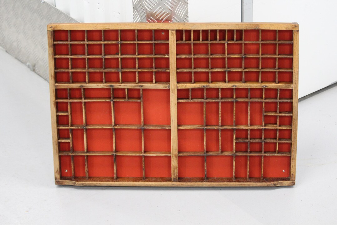 Large Printer Tray Letterpress Printing Printer Drawer Shadowbox ...