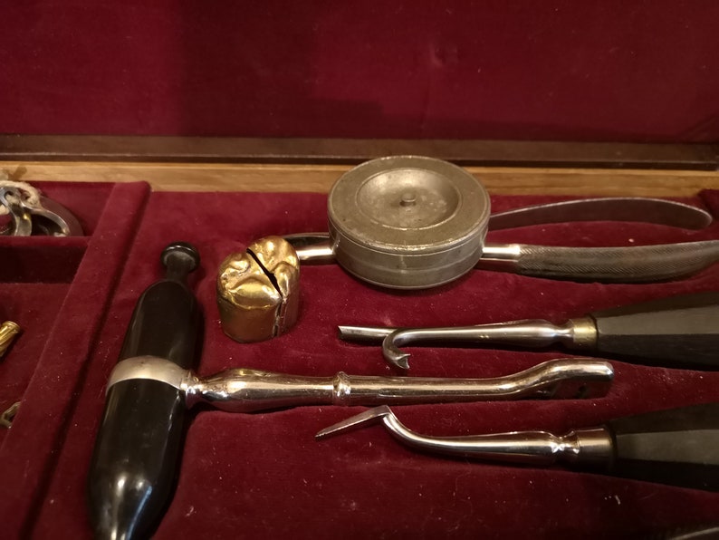 Antique Dentist Set 19th Century Dentist Tools Rare | Etsy