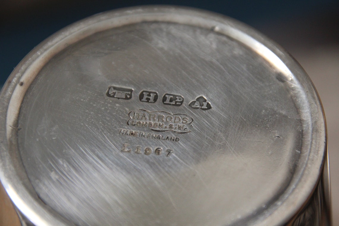 Harrods London S.W. Vintage Art Deco Silver Plated Shaker - Etsy