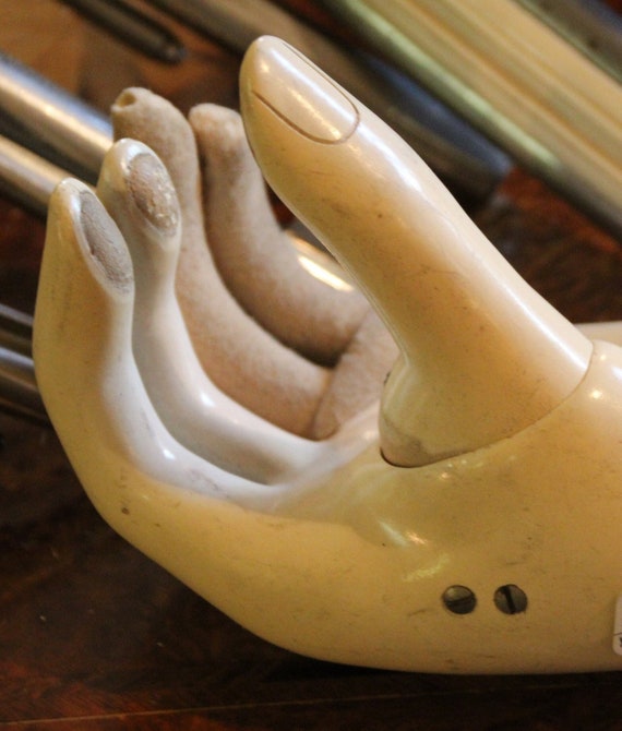 Antique Prosthetic Hand Prosthesis hand Orthopedic su… - Gem