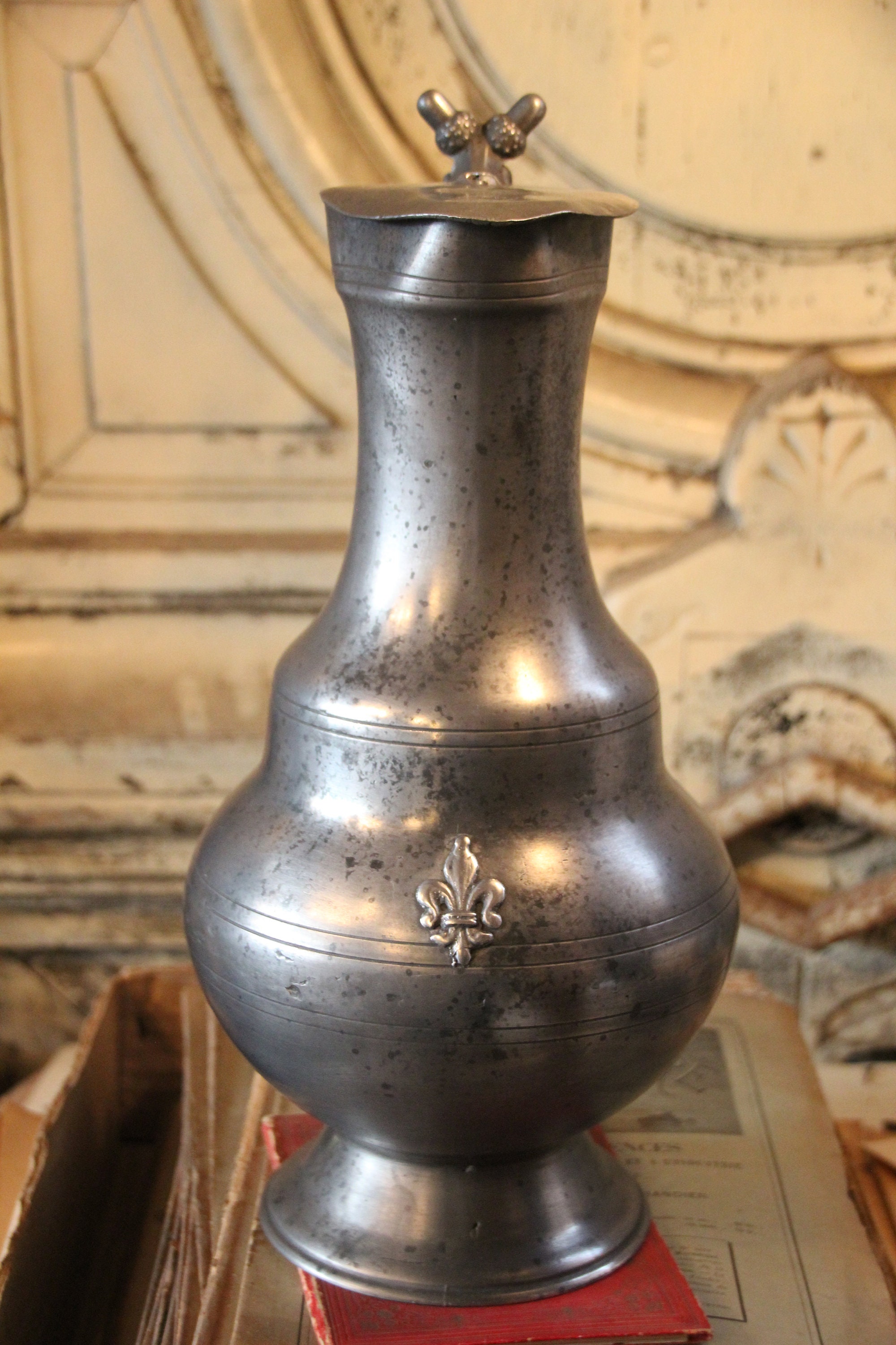 Pewter Pitcher Water Pitcher Wine Pitcher Milk Jug French | Etsy