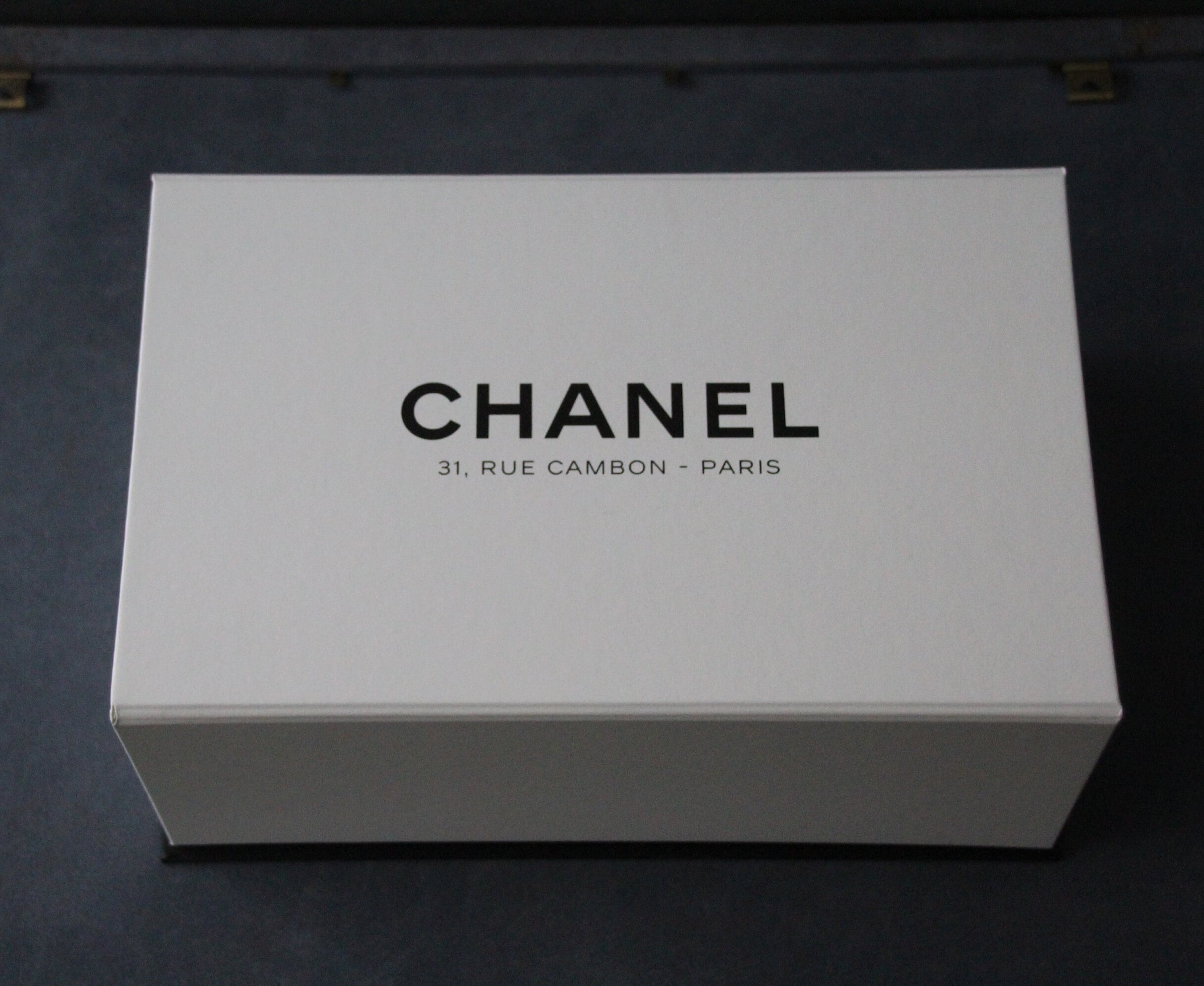 Chanel Paris White Box Bag Box Black Box Chanel Accessories Silk Paper ...