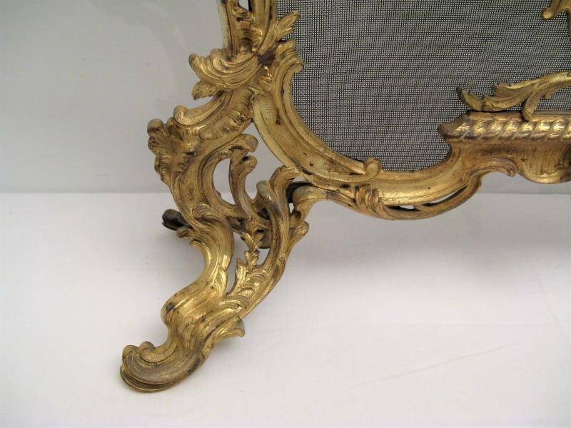 Antique Fireplace Screen Bronze Fireplace Screen Fireplace - Etsy