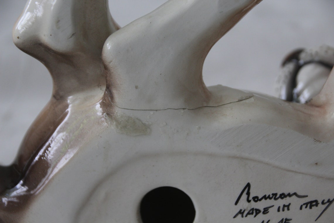 Beagle Puppy With Red Ball Cute Puppy Ceramic Dog Figurine Dog - Etsy