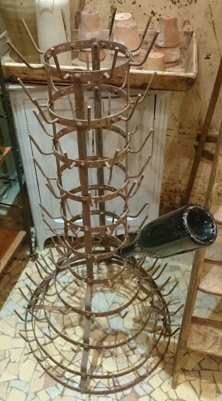 French vintage bottle rack Bottle dryer Mug rack Cup rack | Etsy