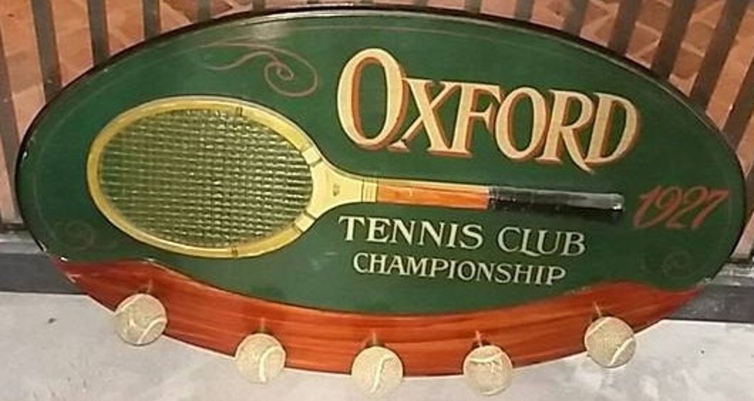 Tennis Wall Art Antique Tennis Art Tennis Club Sign Tennis Ball Tennis ...
