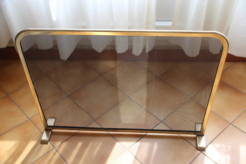 Art Deco Gold Screen Firescreen Fireplace Decor - Etsy