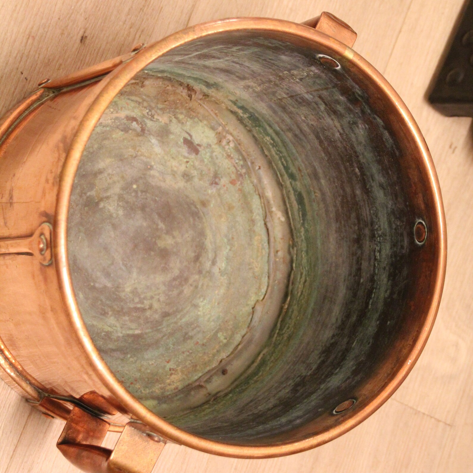 Copper planter pot Large planter Hammered copper French | Etsy