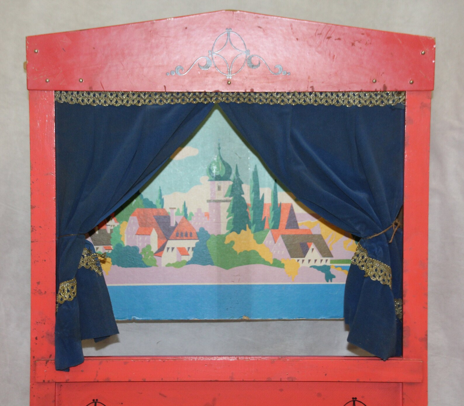 Antique French Guignol Theater Puppet Art Puppetry Puppet Show - Etsy