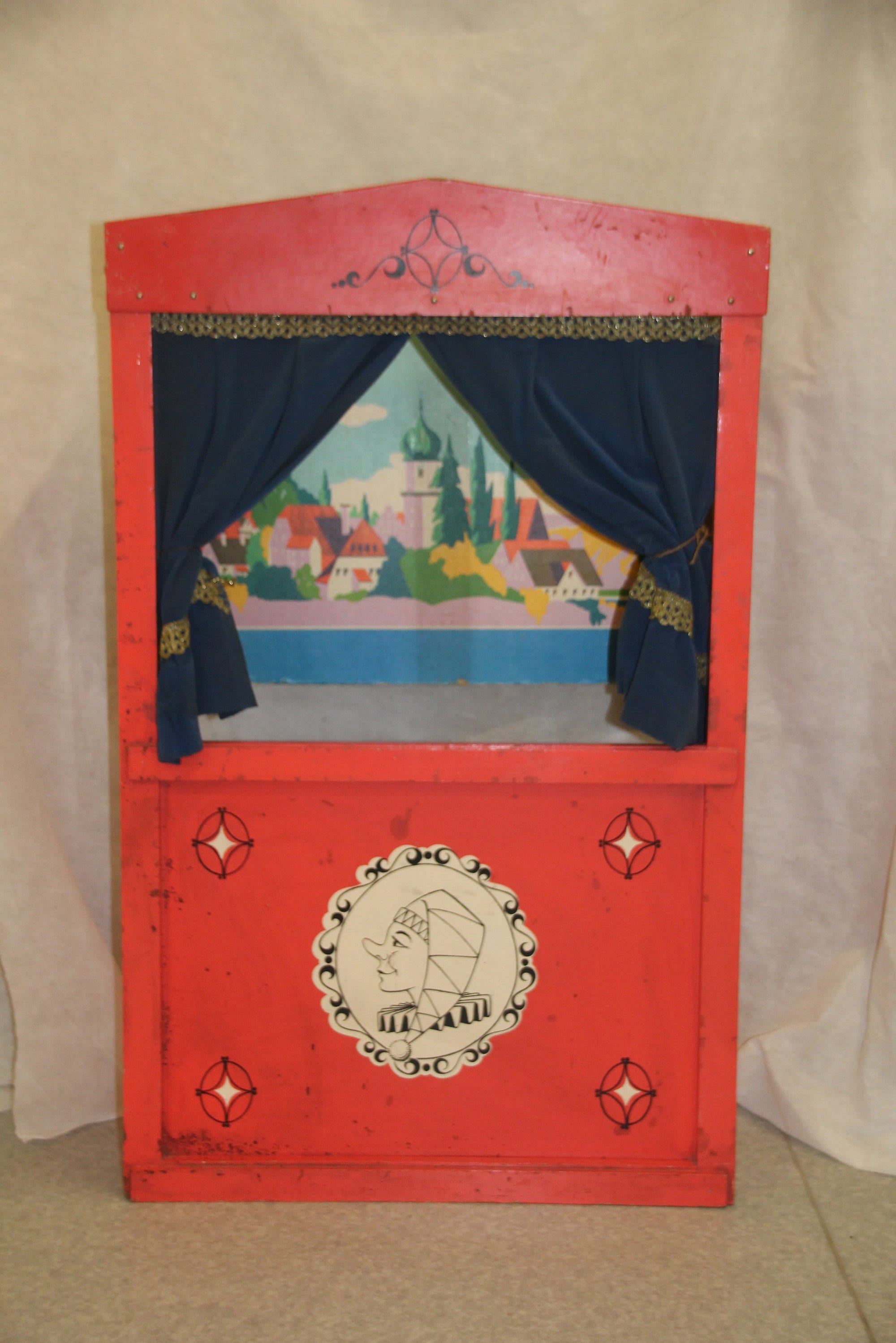 Antique French Guignol Theater Puppet Art Puppetry Puppet Show - Etsy