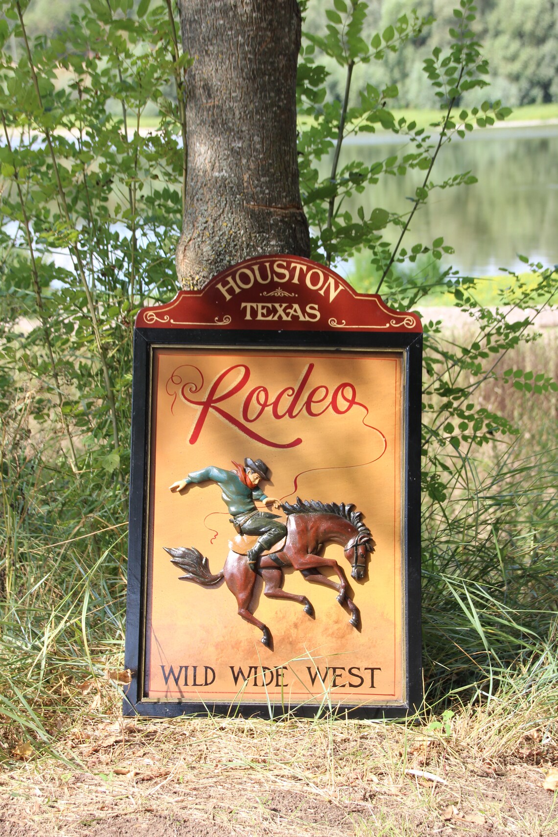 Rodeo Wall Art Cowboy Wall Art Houston Texas Horse Decor Horse - Etsy