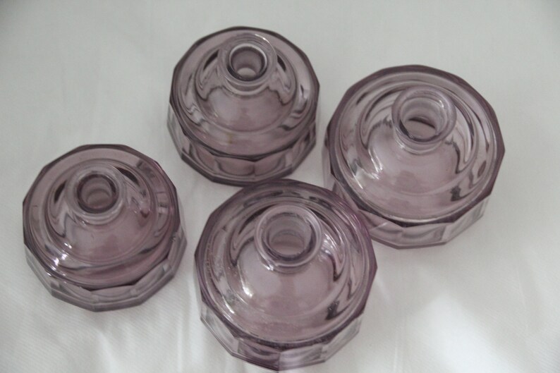 Amethyst Crystal Perfume Bottles Vanity Set Dressing Set Soap Dish ...