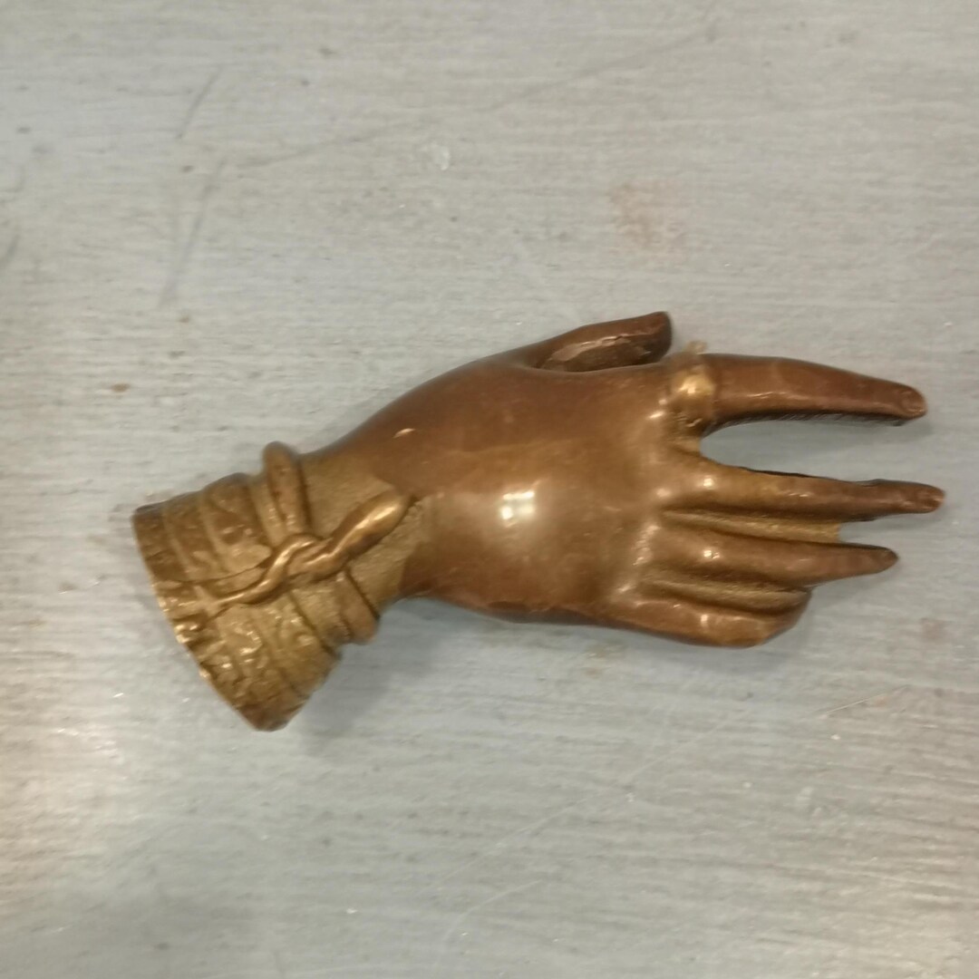 Bronze Hand Sculpture Gold Hand Figurine Bronze Hand Statue Romantic ...