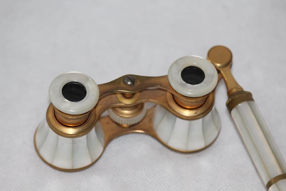French Opera glasses Mother of pearl Opera binoculars… - Gem