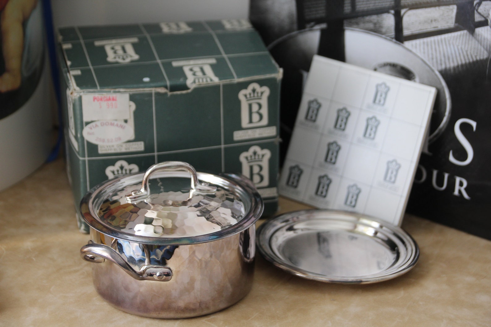 Small Sauce Pan With Lid Silver Plate Sheffield Porciani Old | Etsy