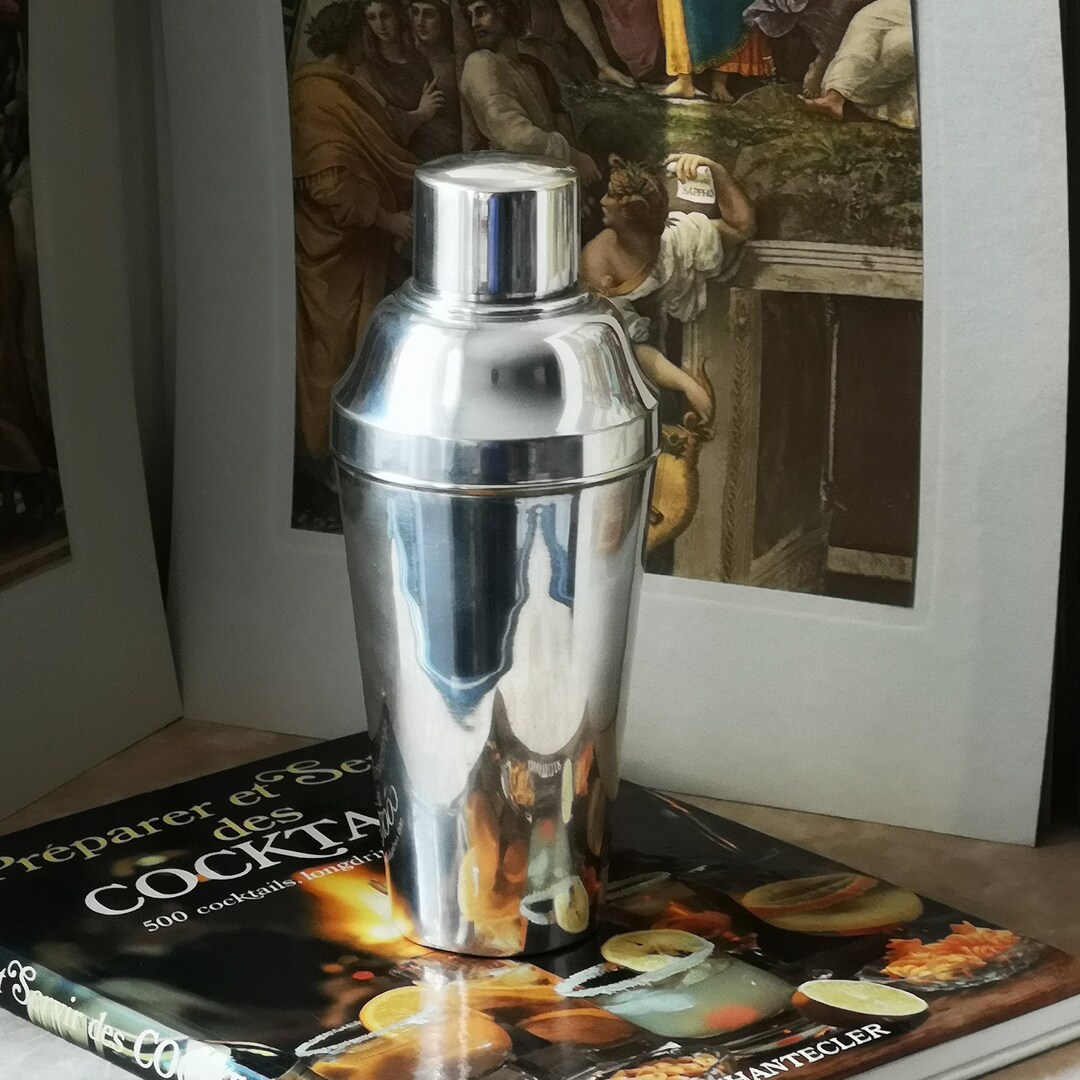 Vintage Art Deco Silver Plated Shaker Silverplate Cocktail Shaker ...